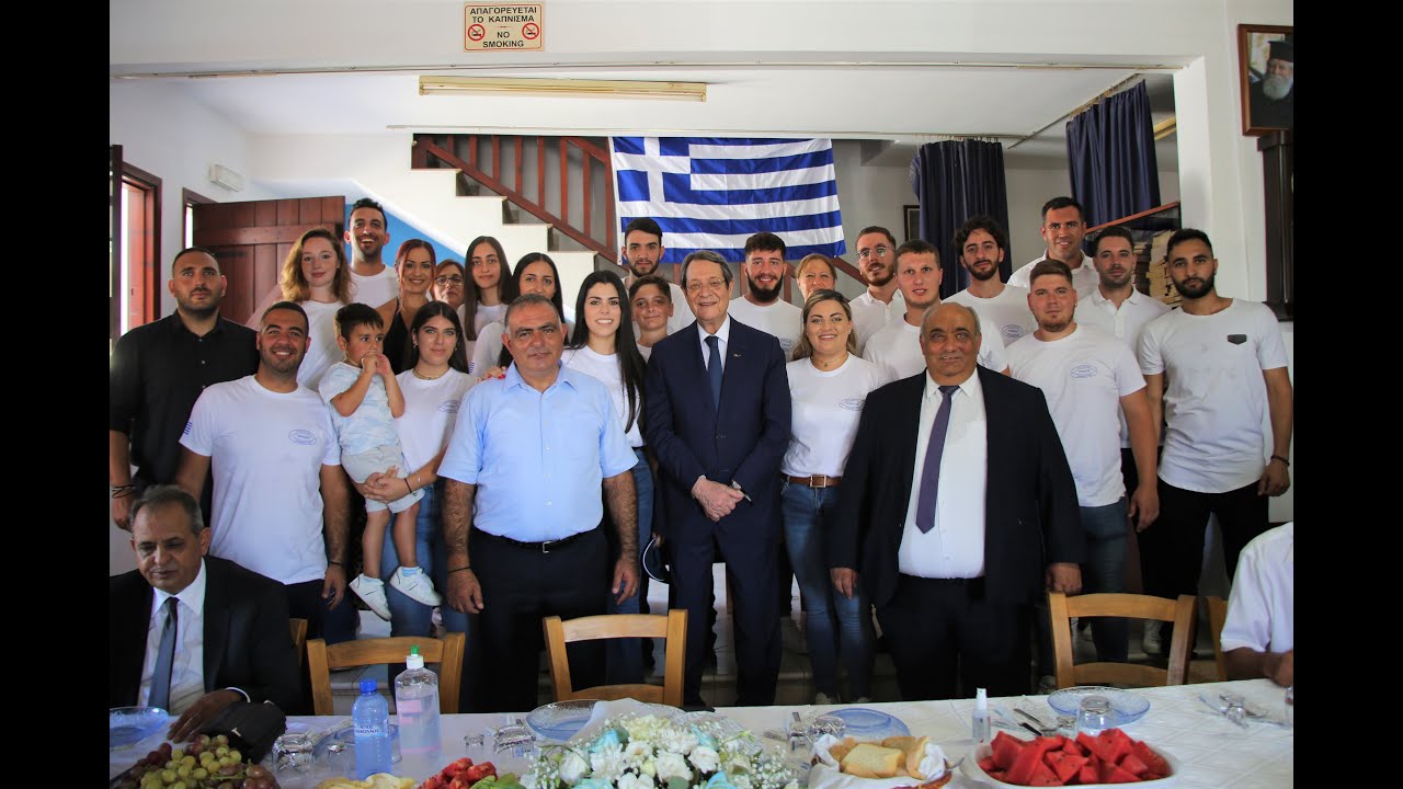 Ο Νίκος Αναστασιάδης στο μνημόσυνο του ήρωα Μιχαλάκη Παρίδη στην ...