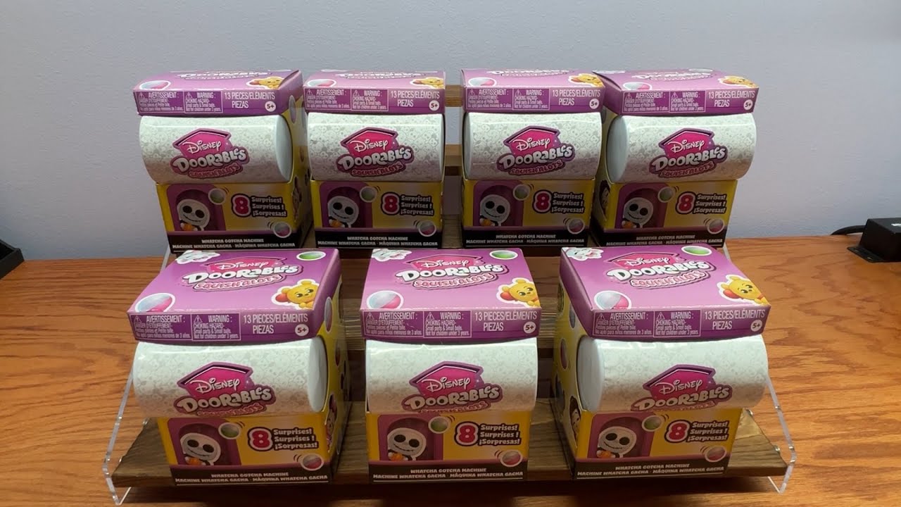 Disney Doorable Squish’alots Whatcha Gotcha Machines - YouTube