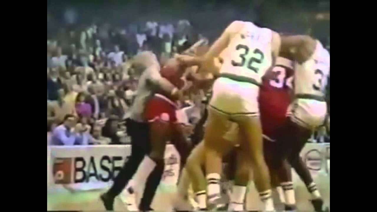 Larry Bird - more Trash Talking, Fights and Confrontations - YouTube