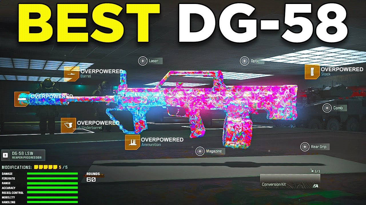 *NEW* DG-58 LSW LMG LOADOUT is META in Warzone! 😍 (Best DG-58 LSW Class ...