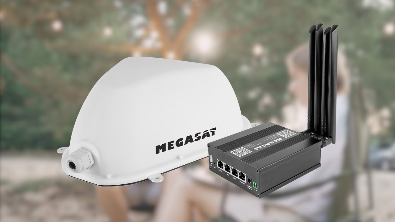 Megasat Camper Connected 5G / LTE / WiFi-System (Produktvideo) - YouTube