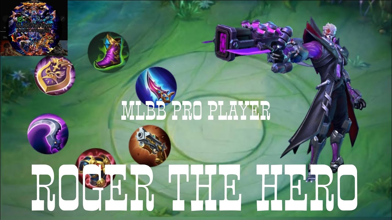 ROGER GAMEPLAY 💯 LS MLBB PRO PLAYER - YouTube