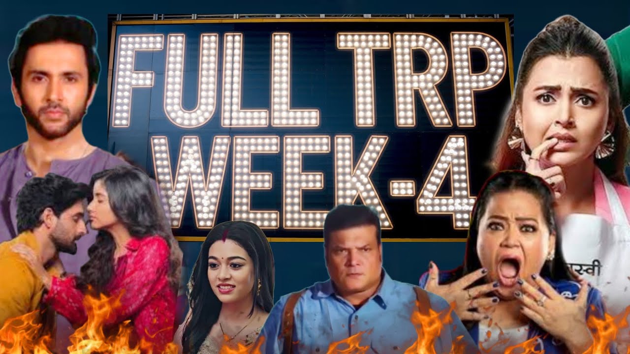 Full TRP of Week 4 - Laughter Chefs, Masterchef, Ram Bhavan, Pocket ...