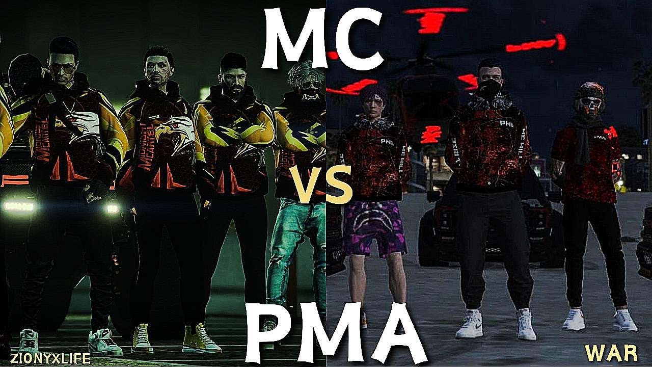 MC vs PMA Gang War - YouTube