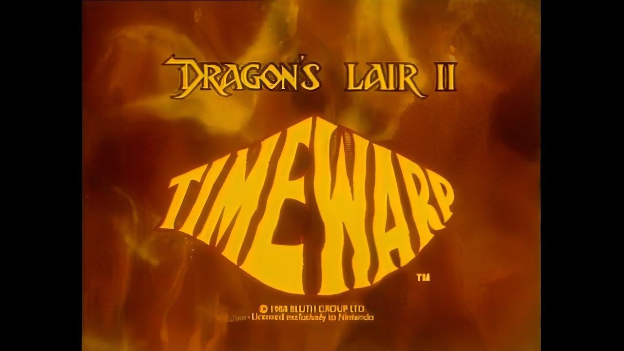 DRAGON'S LAIR II - TIME WARP original trailer - Upscaled to 4k and ...