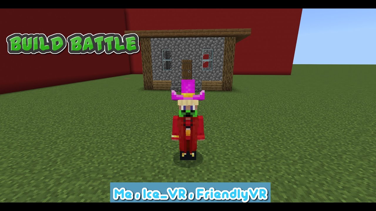 Minecraft build battle with my friends - YouTube