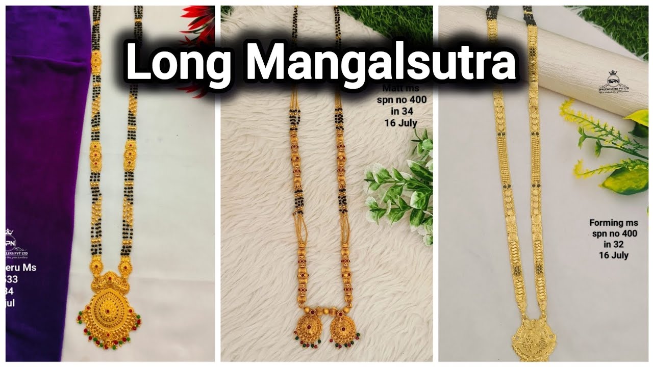 Patta pot Long Mangalsutra 🤩 - YouTube