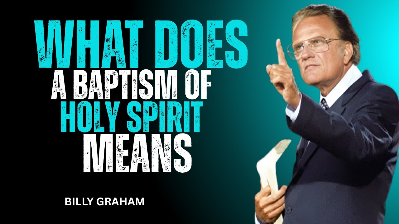What does a baptism of Holy Spirit means || Motivational Speech By ...