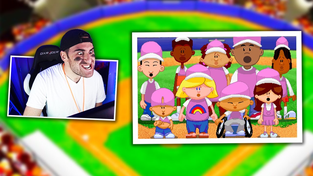 Backyard Baseball but it's the first World Series and I am the other ...