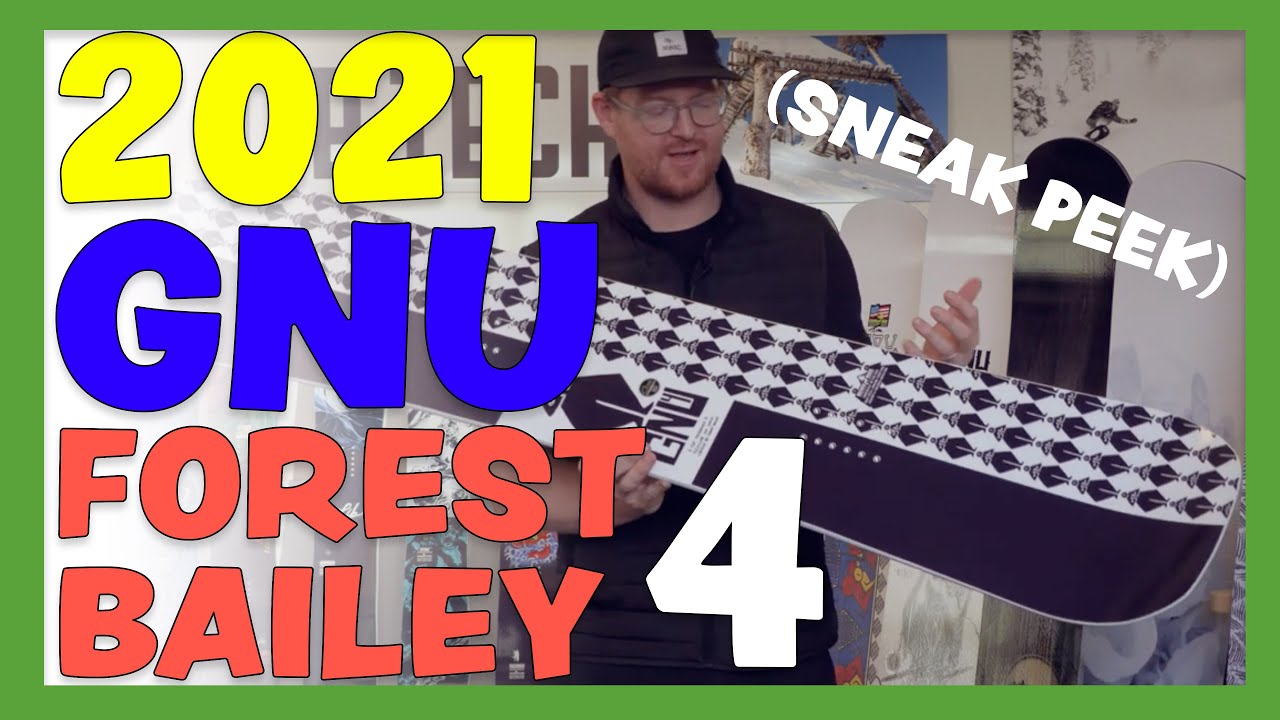 2021 GNU Forest Bailey 4 Snowboard - SNEAK PEEK!! - YouTube
