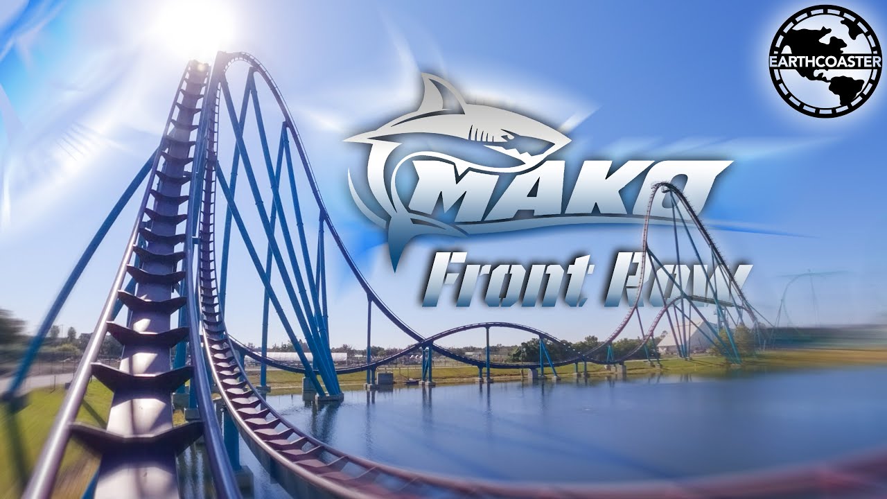 Mako - Front Row POV - Seaworld Orlando - YouTube