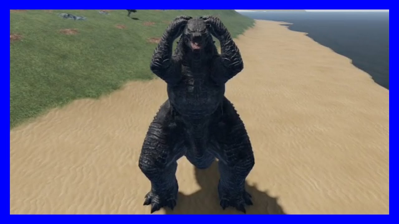 GODZILLA 2014 WITH EMOTES! (NEW TEASER) - Roblox Kaiju Multiverse 2.0 ...