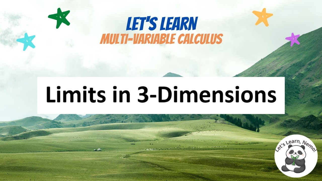 (MC02) Limits in 3-Dimensions - YouTube