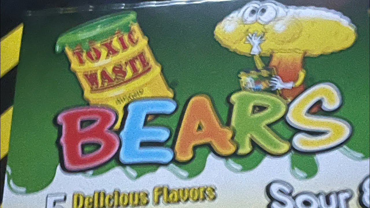 Eating toxic waste bears with @MonkeyBadger12 - YouTube