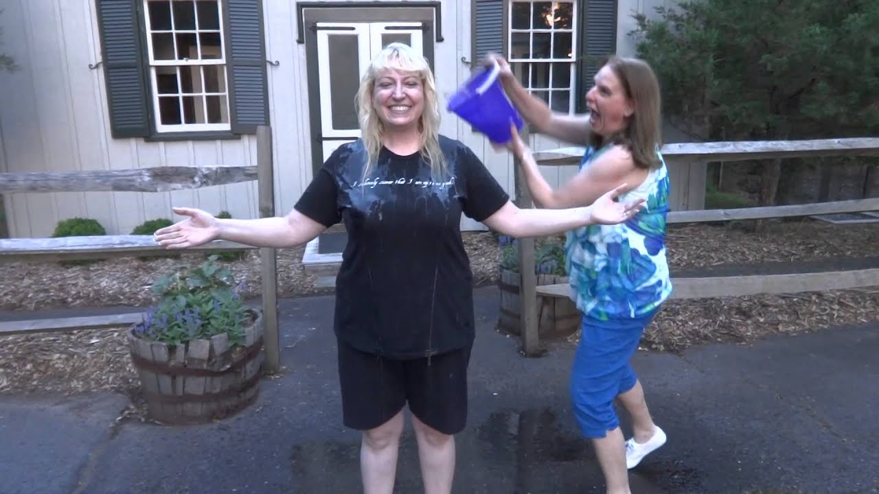 Douse the Director! Kat Britt's ALS Ice Bucket Challenge - YouTube