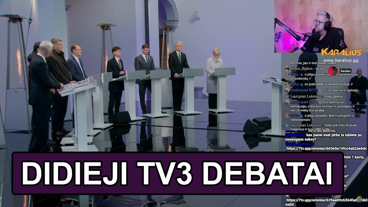 DIDIEJI TV3 DEBATAI - visi tiesiog dūhina Eduardą "maskvos radiją ...