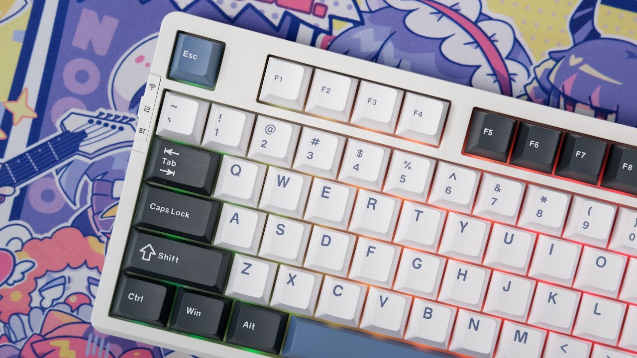 Keyboard bagus itu gabutuh GIMMICK! Review VGN V87 - YouTube