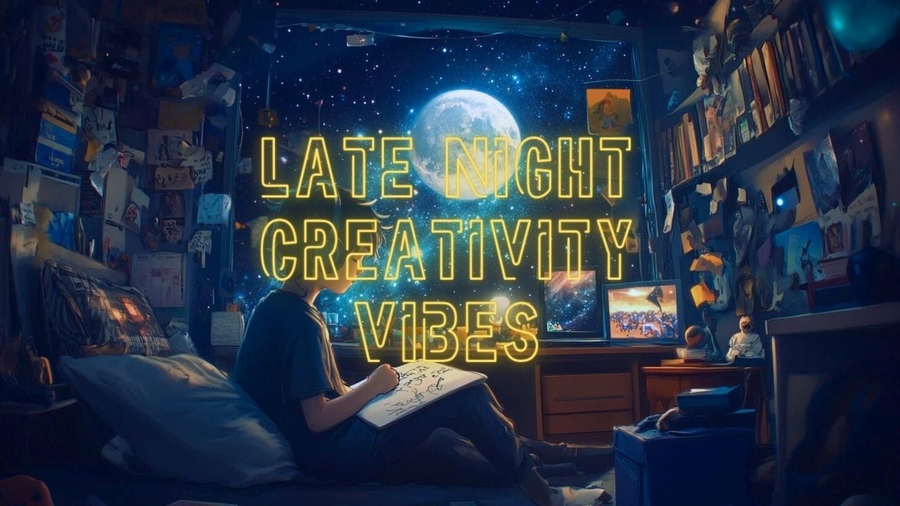In the midnight hour….late night creativity vibes - YouTube