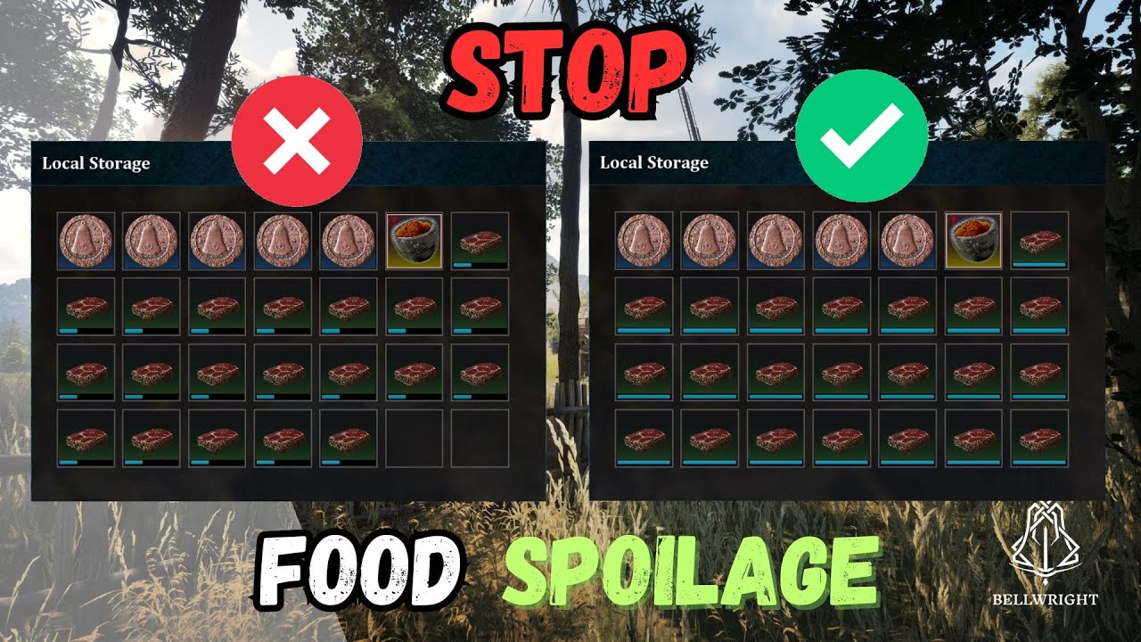 Bellwright Tips | How to stop Food Spoilage! - YouTube