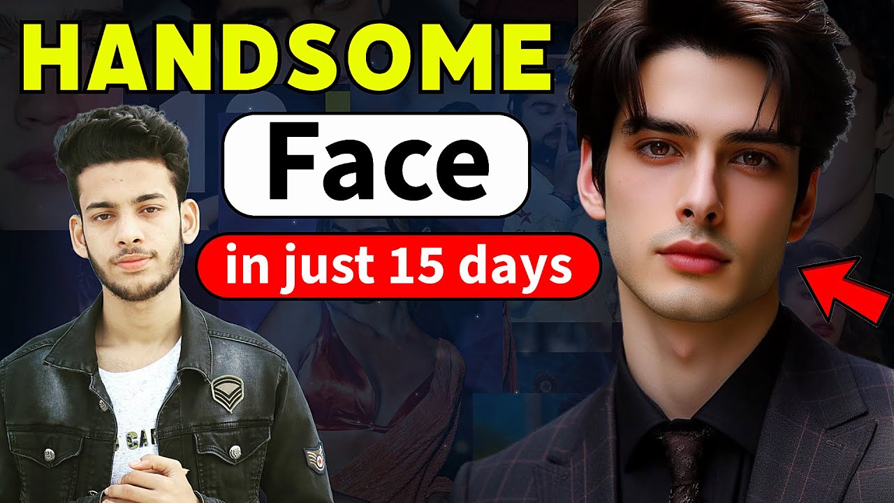 Handsome Face in Just 15 Days | how to be handsome kaise dikhe | handsome kaise bane tips ...