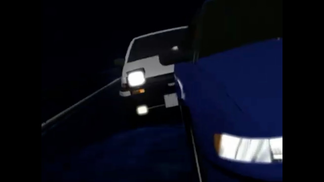 Initial D AE86 Vs SilEighty Drifting Corner C121 - Give Me The Chill ...