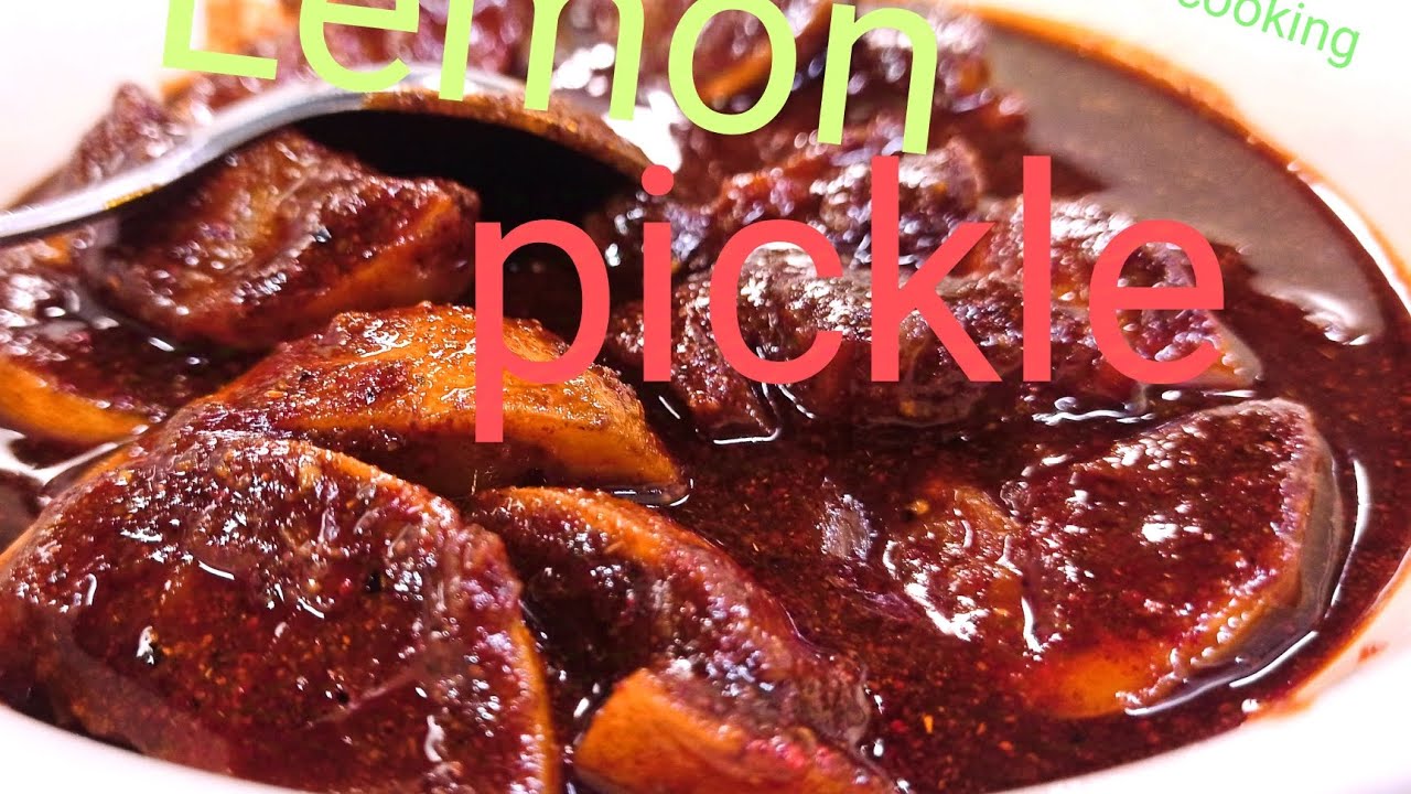 Homemade Lemon Pickle Kaise Banayenge!! how to make homemade lemon ...