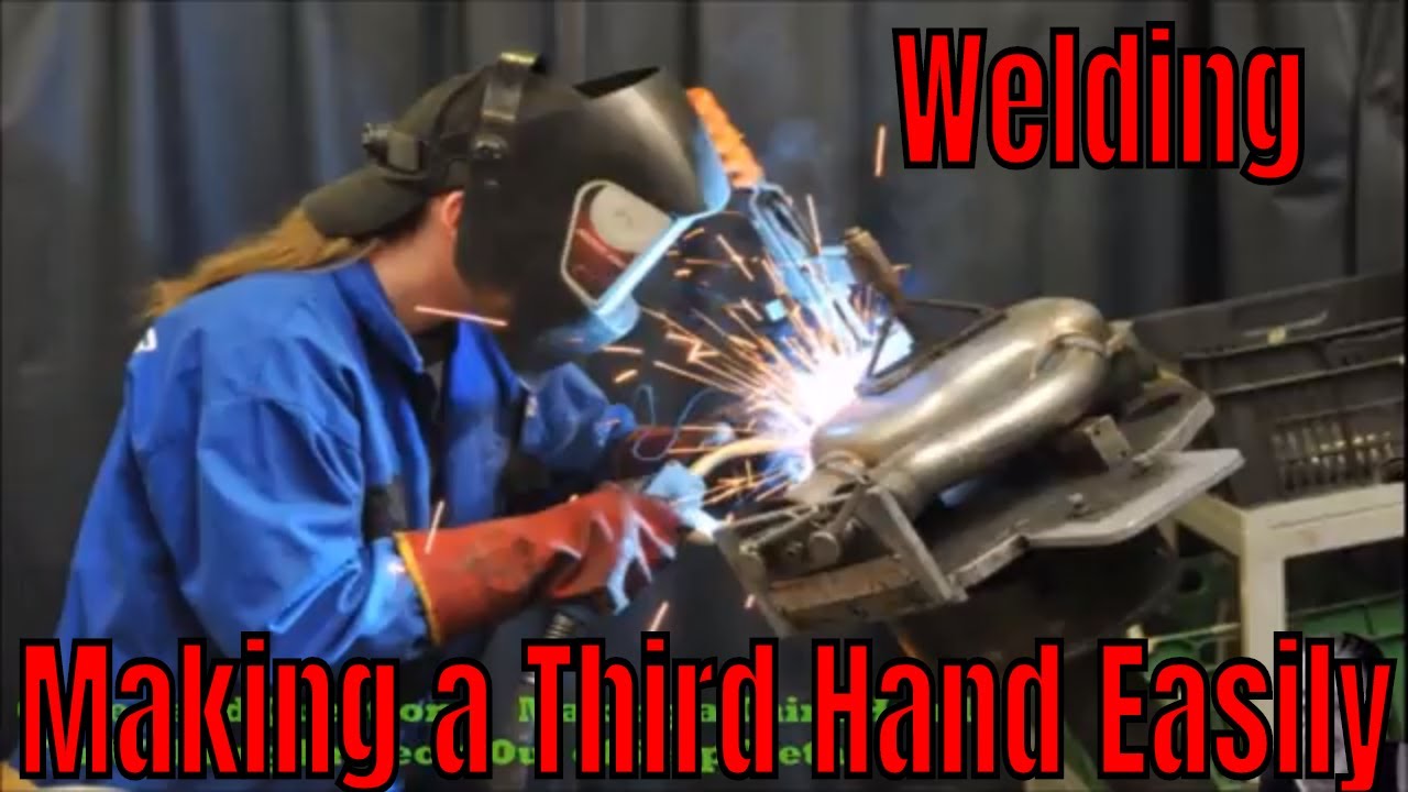 Making a Third Hand For Welding - DIY - YouTube