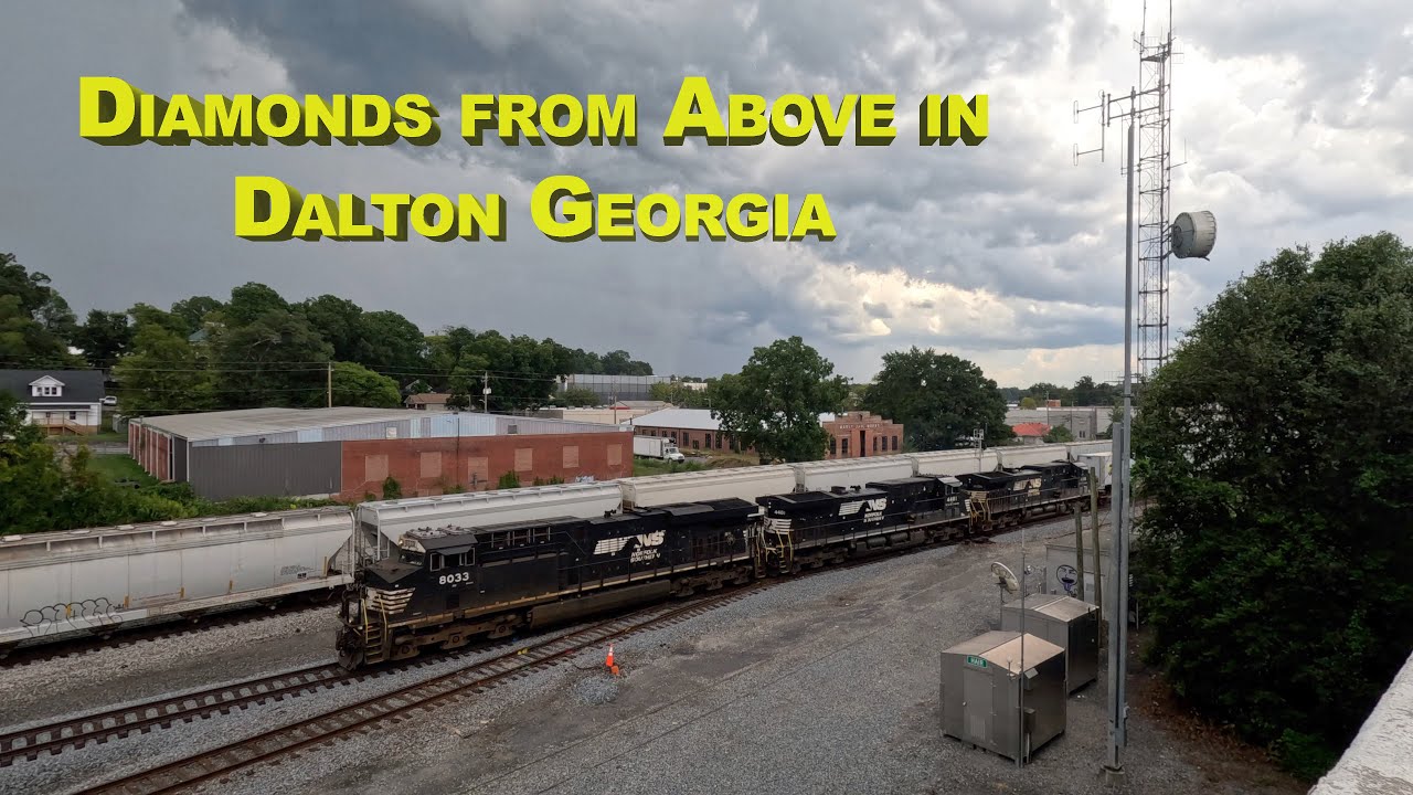 Diamonds from Above in Dalton Georgia - YouTube