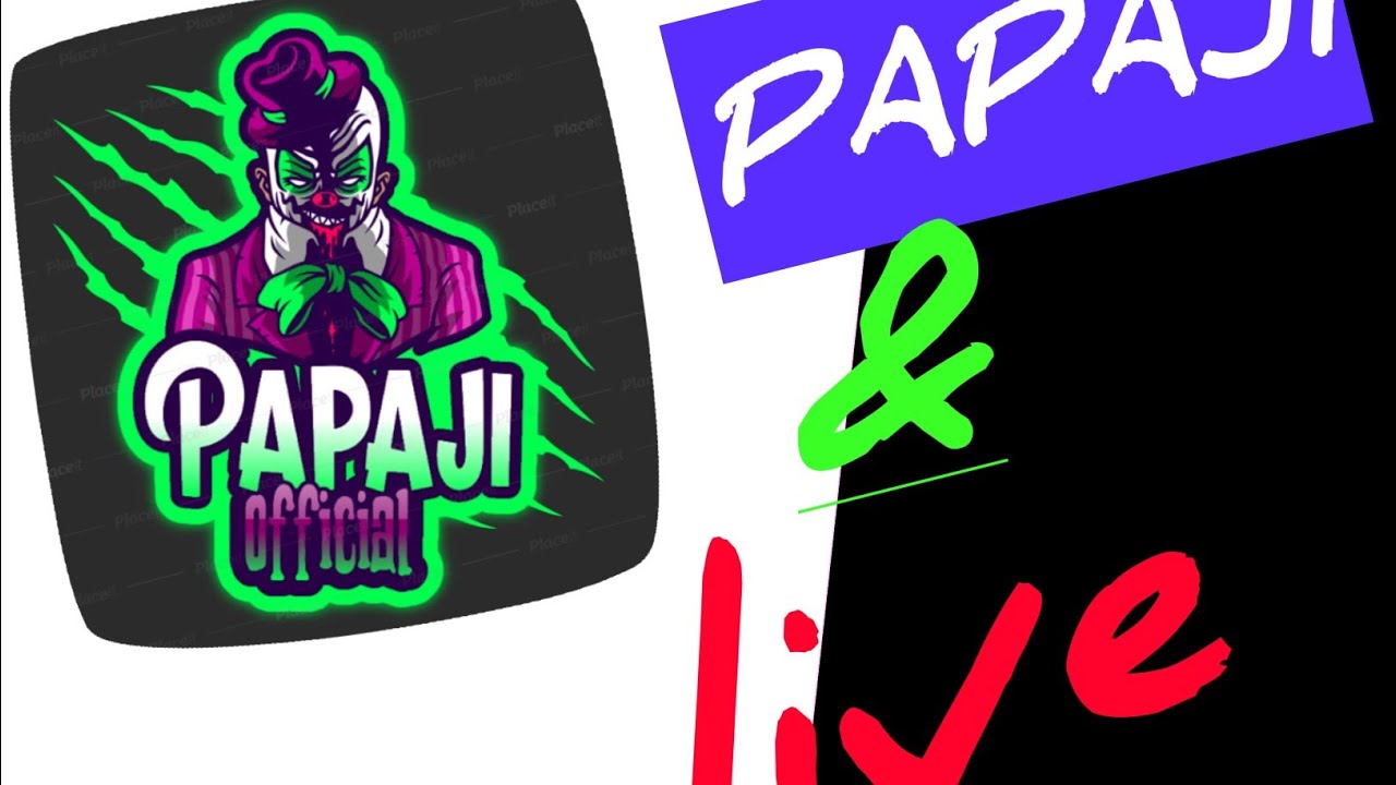papaji official's LIVE STREEEM #LIVEPUBG - YouTube