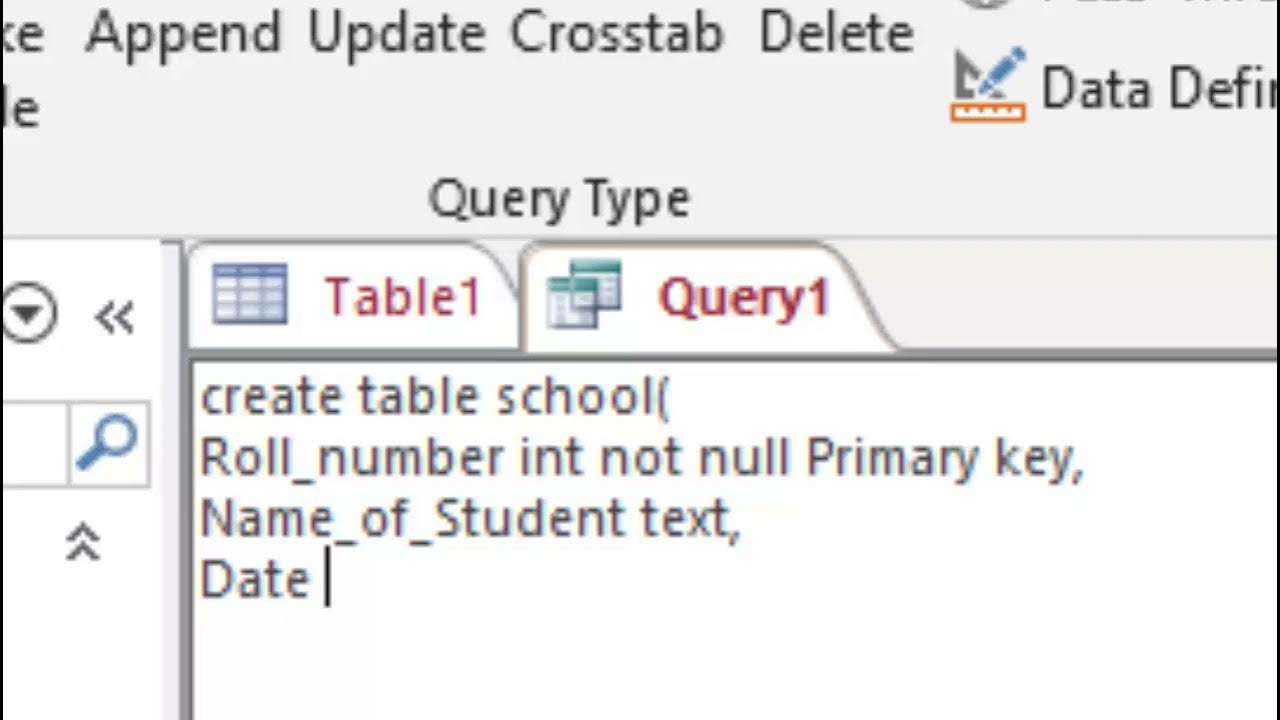 Practical exam of class 10 of Microsoft Access 2019@COMPUTEREXCELSOLUTION - YouTube
