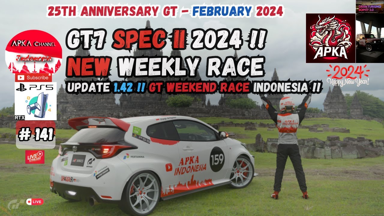 PS5 Gran Turismo 7 Spec II February 2024 | Update 1.42 Weekend GT Race ...
