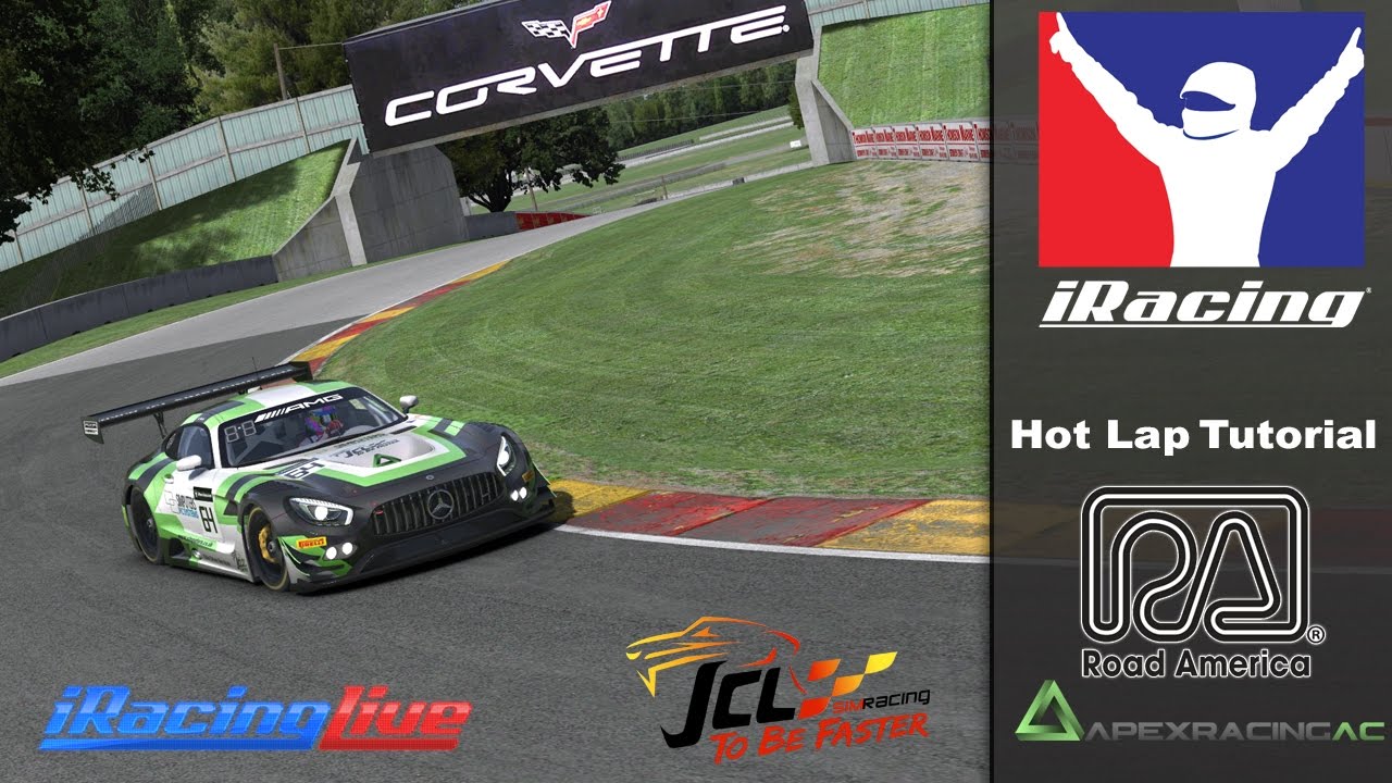 Apex Racing Academy - Basic Hot Lap Tutorial - Road America - Mercedes ...