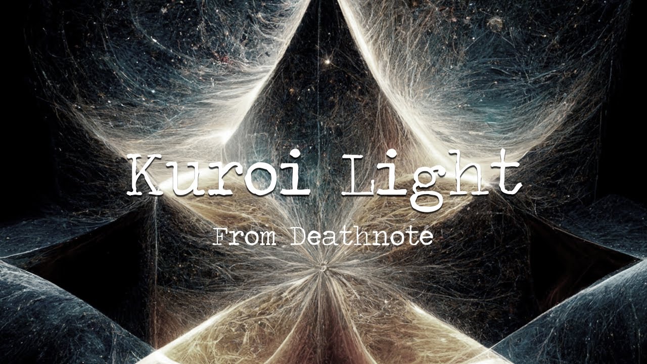 Hideki Taniuchi & Yoshihisa Hirano (“Deathnote”) — Kuroi Light (“Black ...