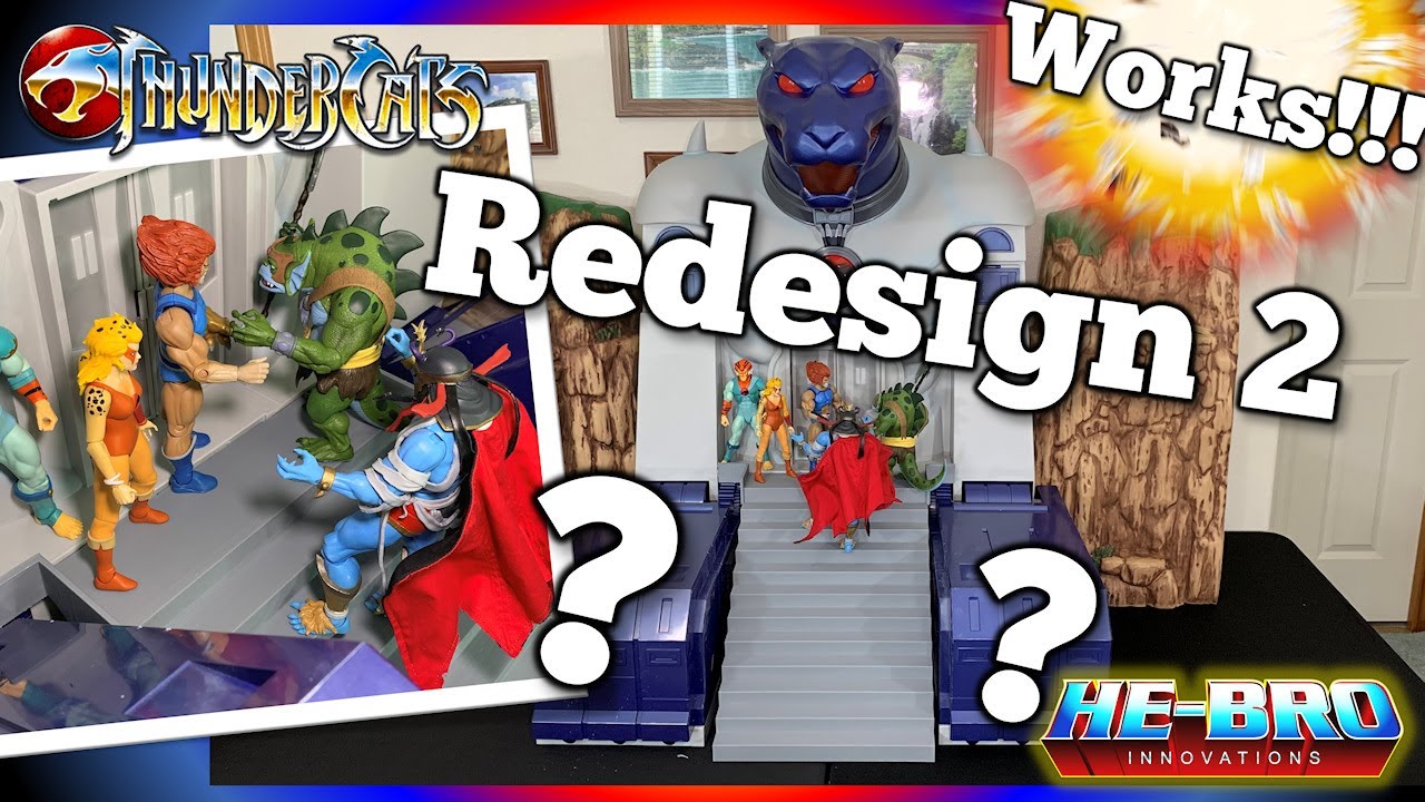 Revisiting the Cat's Lair: Epic ThunderCats Stairs Upgrade Redesign 2 ...