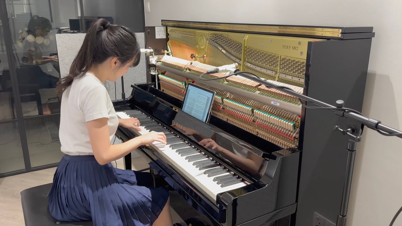 Record without front panel of upright piano and it sounds AMAZING | One ...