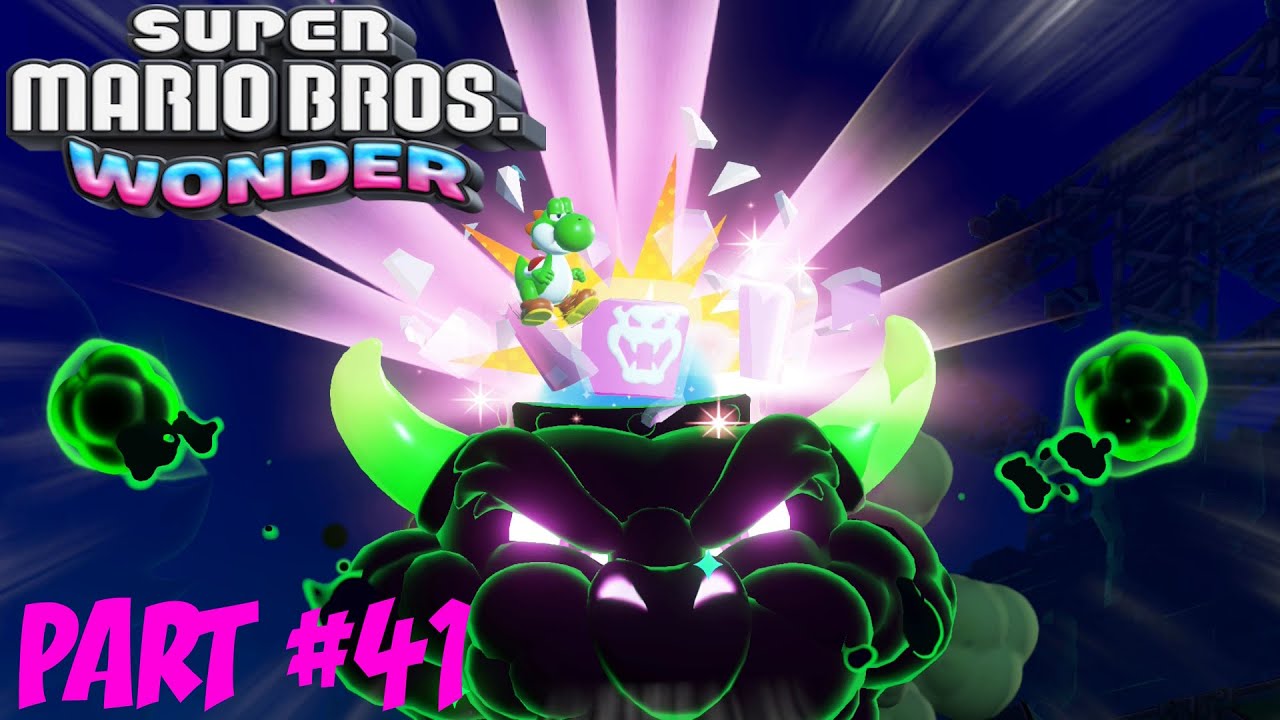 Super Mario Bros. Wonder - Part 41: BOWSER'S RAGE STAGE + ENDING ...