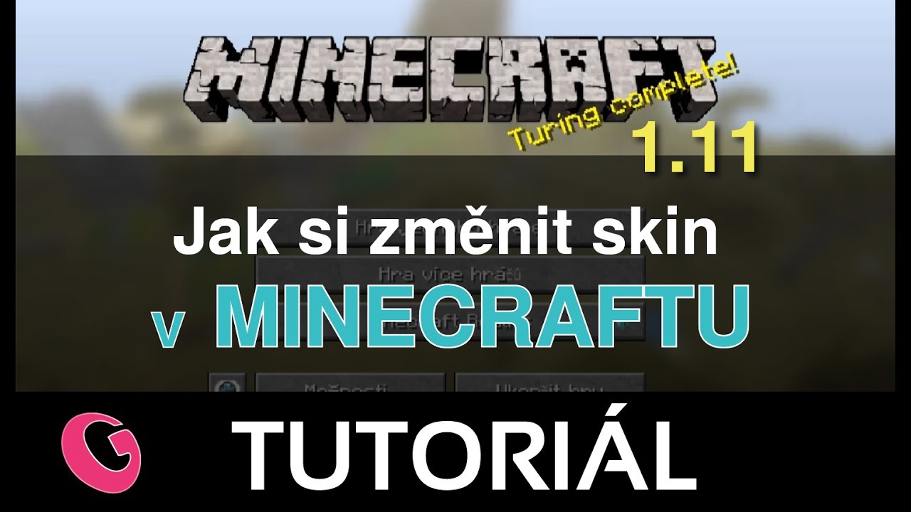 Jak Si Změnit Skin V Minecraftu Tutorial Gala Cz Sk Youtube