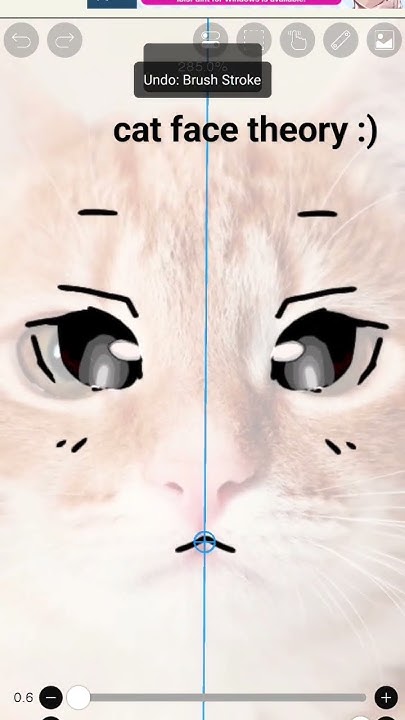 trying the cat face theory - YouTube