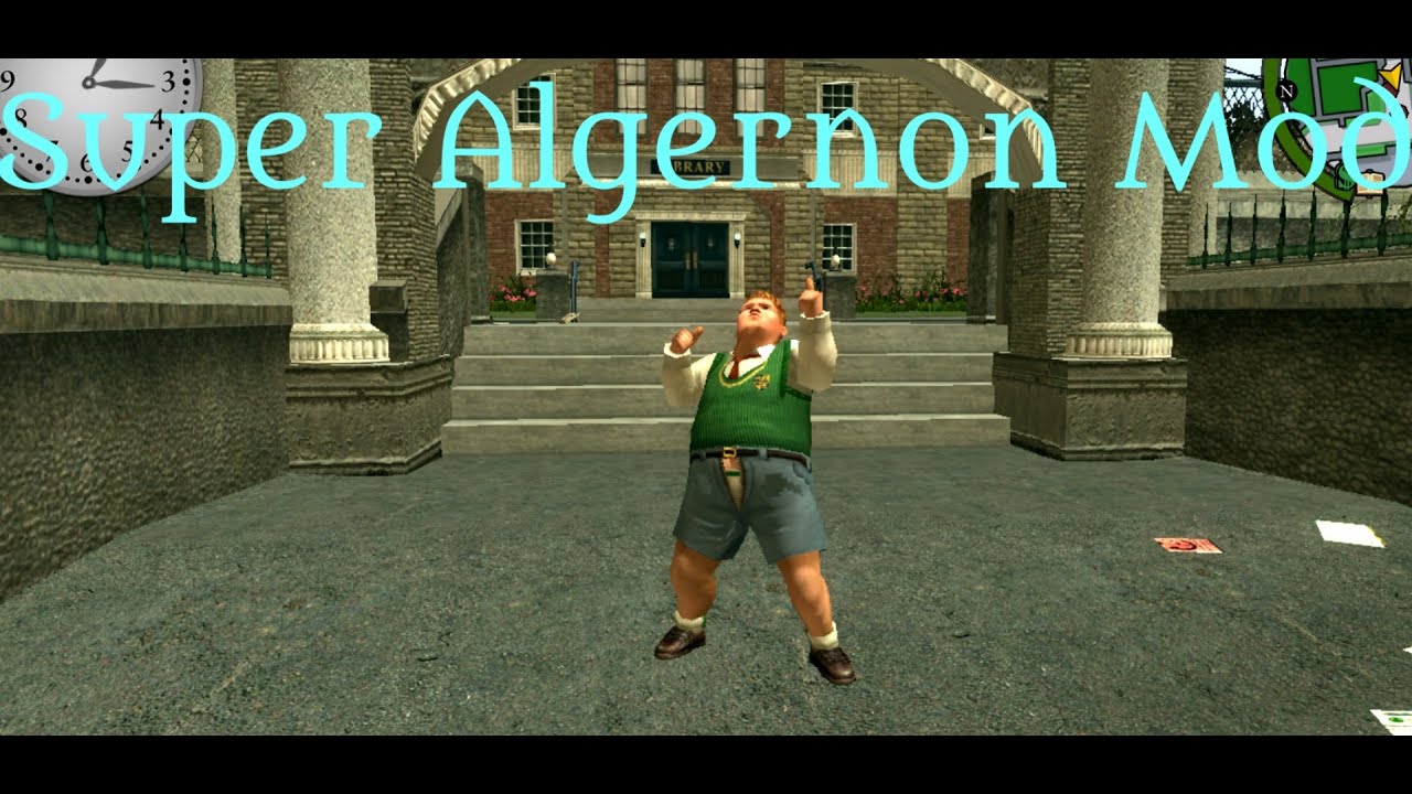 Bully AE Mod : Play as Super Algernon - YouTube
