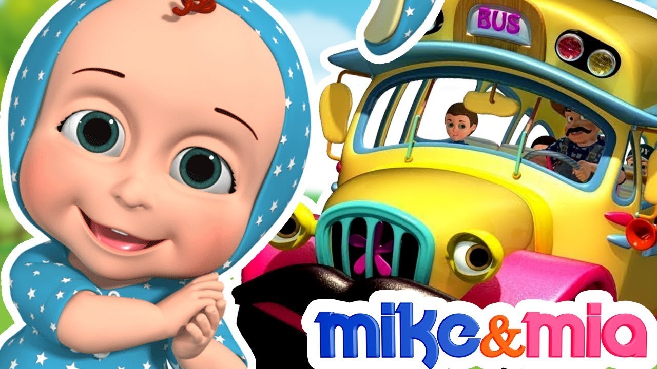 WHEELS ON THE BUS & MORE! 🚌 Mike & Mia Nursery Rhymes Compilation - YouTube