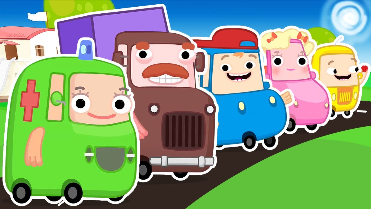 Car cartoons for kids & animation | The Wheelzy Family full episodes ...