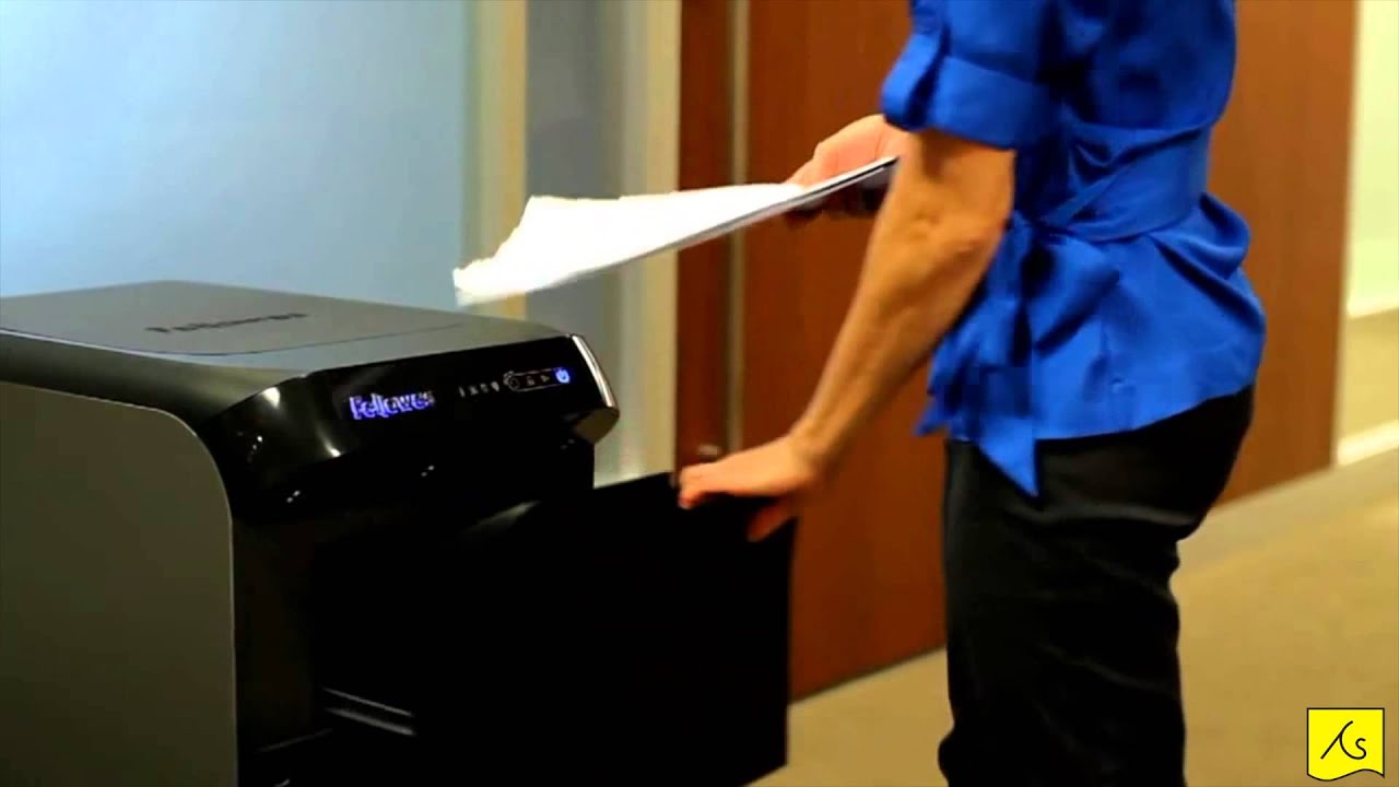 Fellowes automax 500c - YouTube