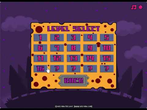 Cheese Dreams (Nitrome.com) Levels 16-20 - YouTube