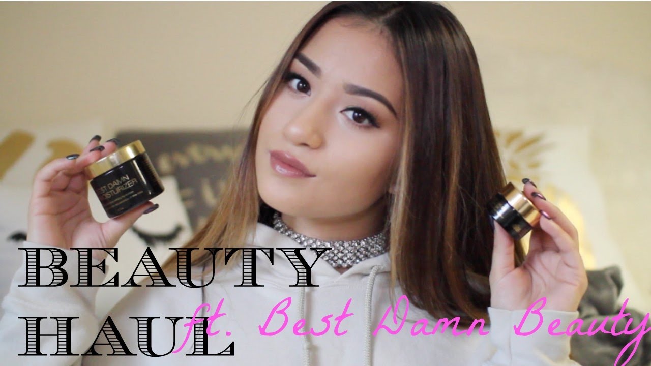 BEAUTY HAUL// ft. Best Damn Beauty & Sephora - YouTube