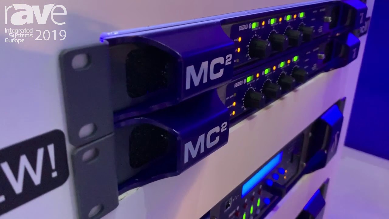 ISE 2019: MC2 Audio Debuts Delta 20 Amplifier - YouTube