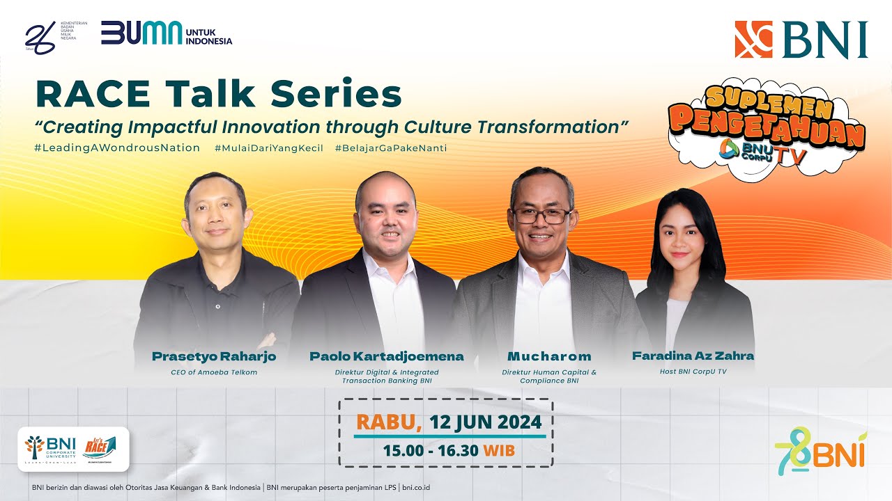 RACE Talk Series: "Creating Impactful Innovation through Culture ...