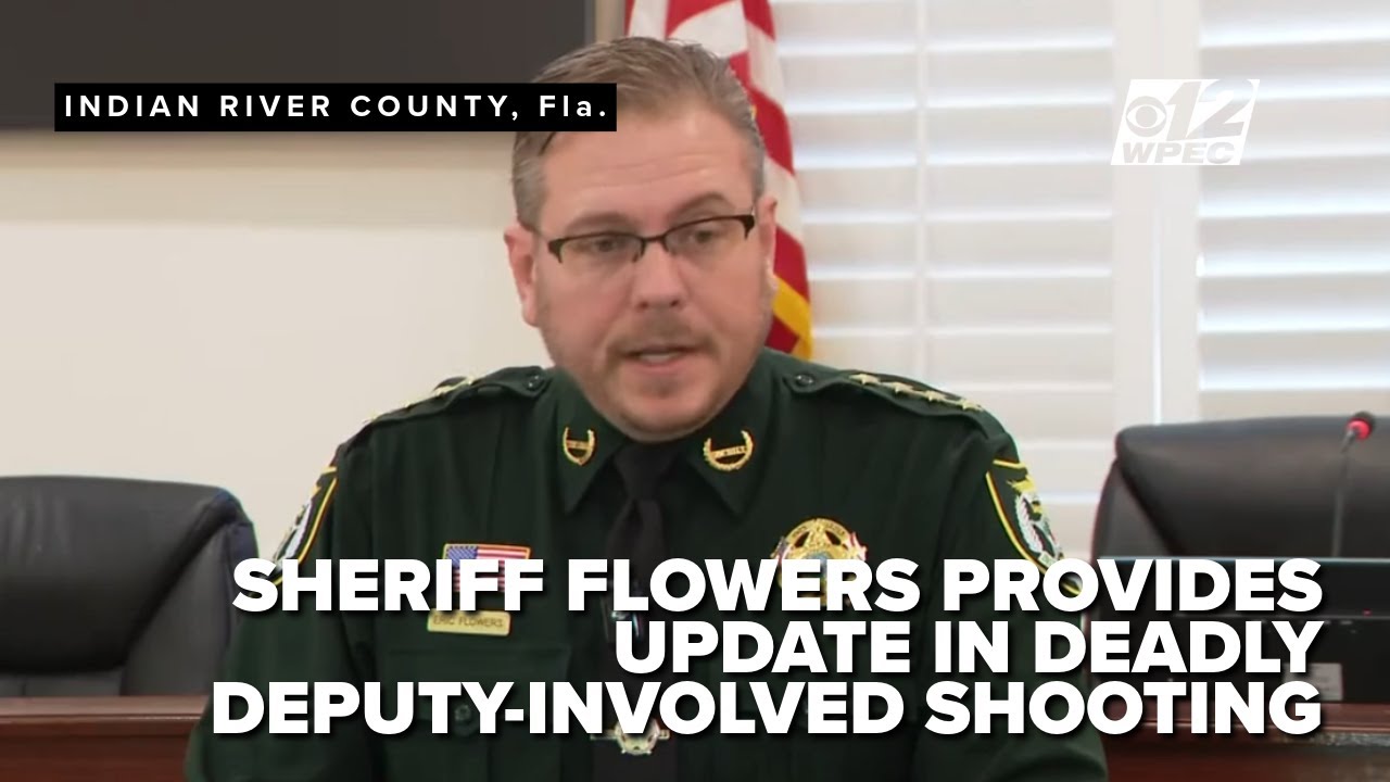 Sheriff Flowers provides update in fatal deputy-involved shooting in ...