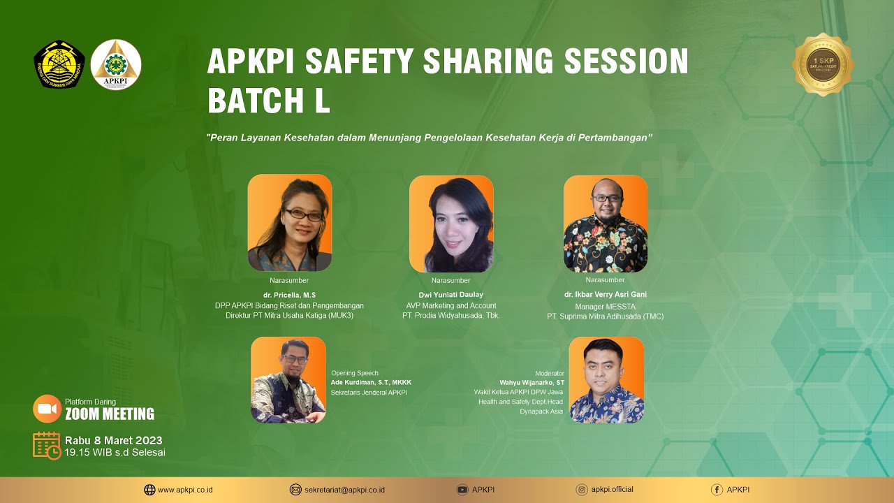 APKPI SAFETY SHARING SESSION BATCH L - YouTube