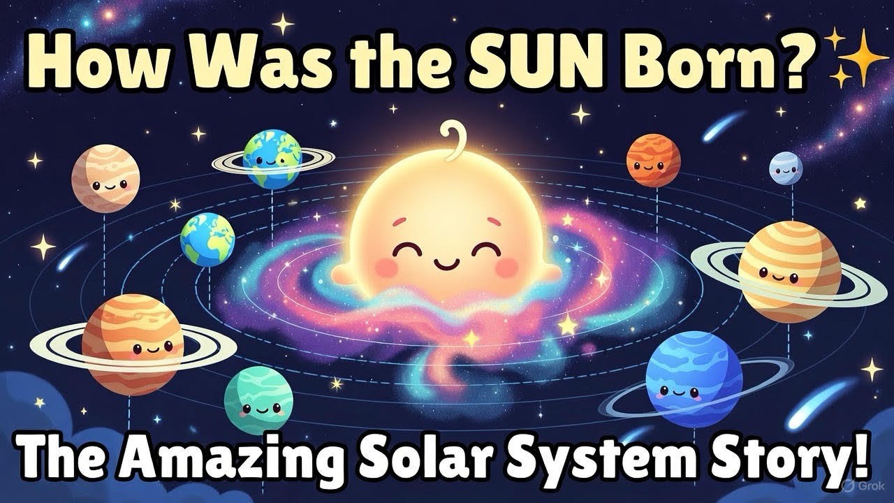 How a sun born?? Solar system? #solarsystem #science #trending # ...