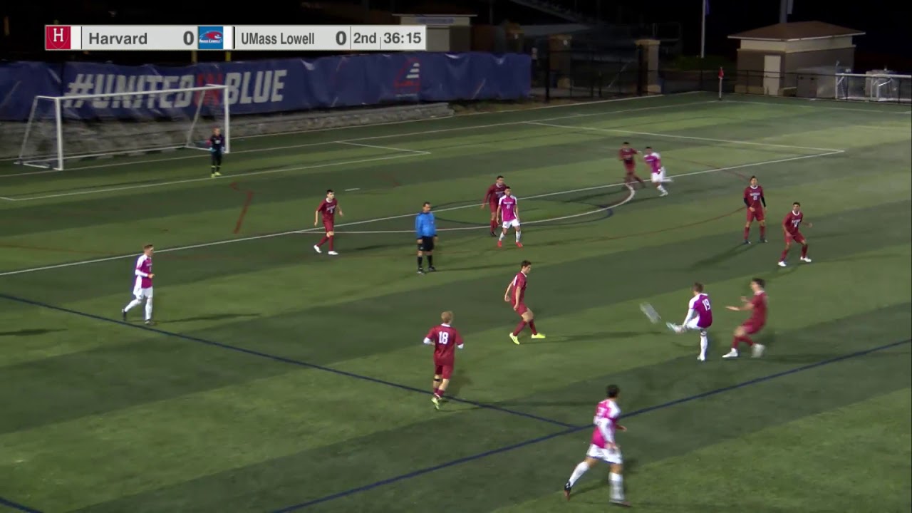 Men's Soccer | UMass Lowell vs Harvard Highlights - YouTube